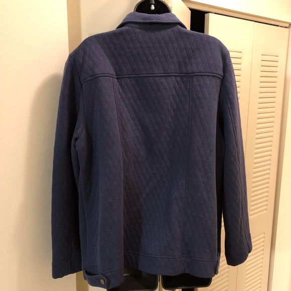 Allison Daley | Jackets & Coats | New Allison Daley Navy Quilted Jacket ...